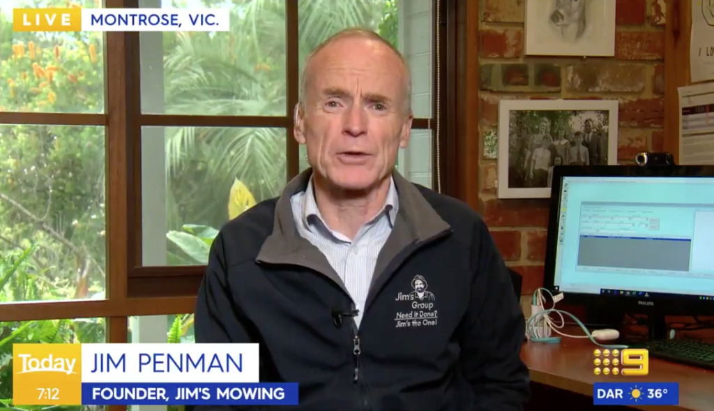 Jim Penman mows down Premier's path out of lockdown - Australian ...