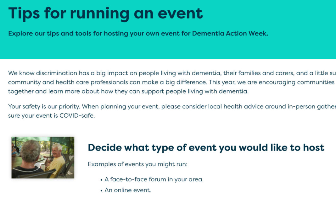 Dementia Action toolkit released - Australian Seniors News