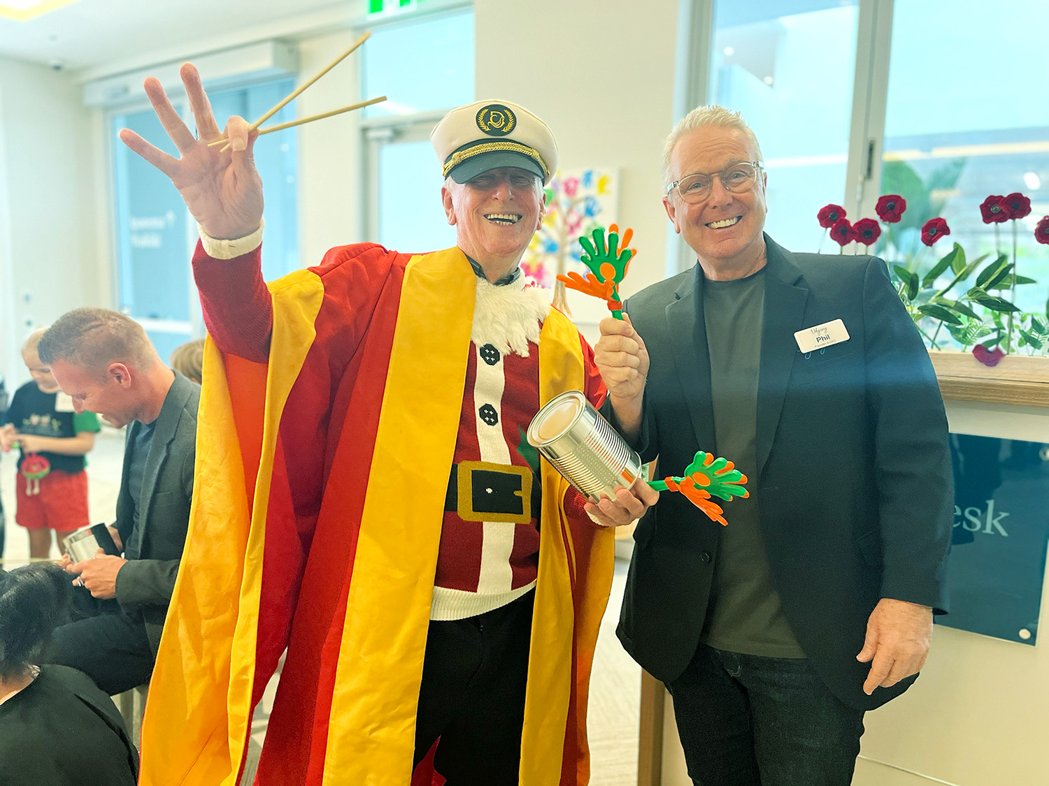 Gold Coast grandfather drumming up young interest in world travel ...